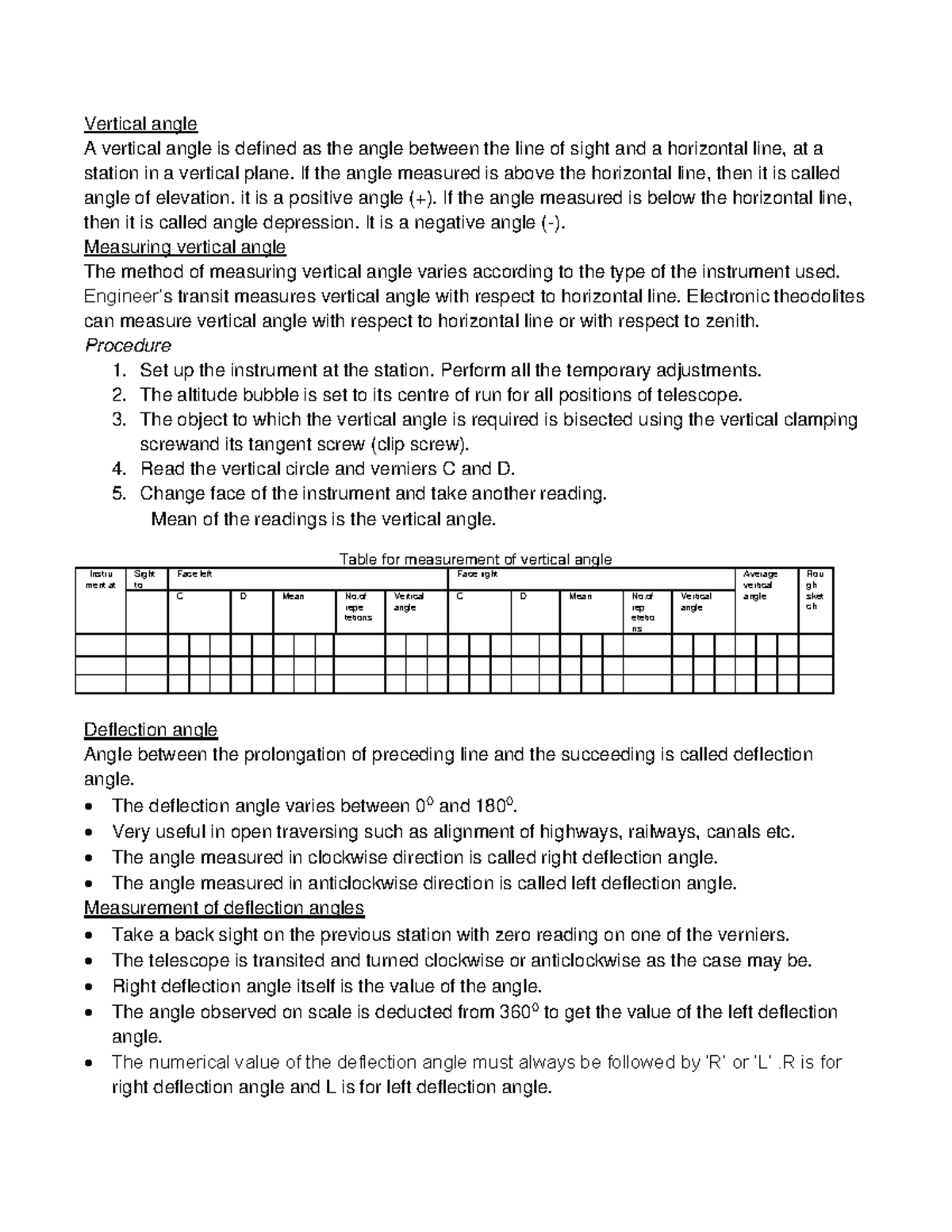 Vertical angle - lecture notes - Vertical angle A vertical angle is ...