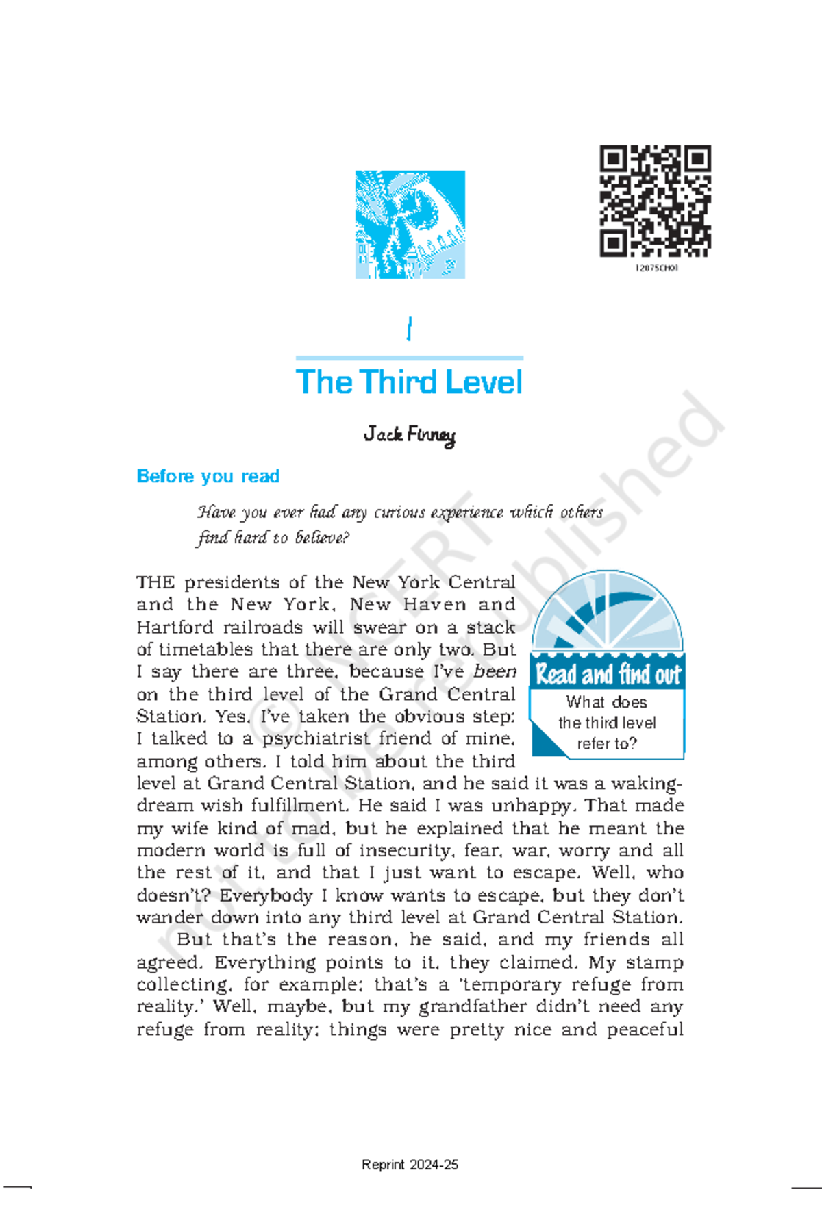 Levt101 - JEE NOTES - 11111 The Third Level Jack FinneyJack Finney Jack ...