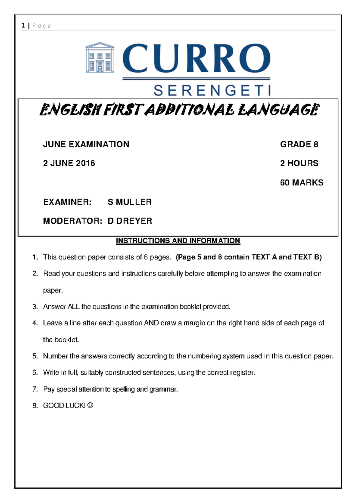 Englishfal gr8 june2016 s-muller (1) - ENGLISH FIRST ADDITIONAL ...