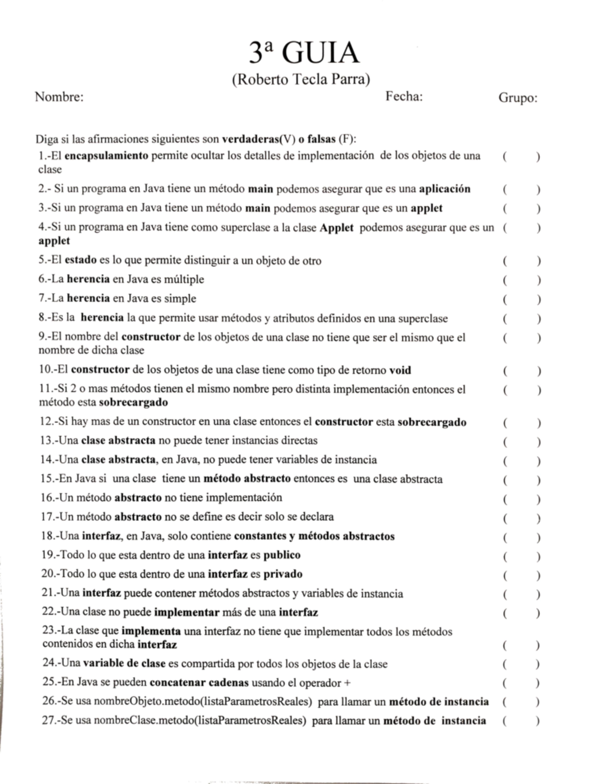 Guía Tercer Parcial - Guia resuelta de los ejercicios - programacion estructurada - Studocu