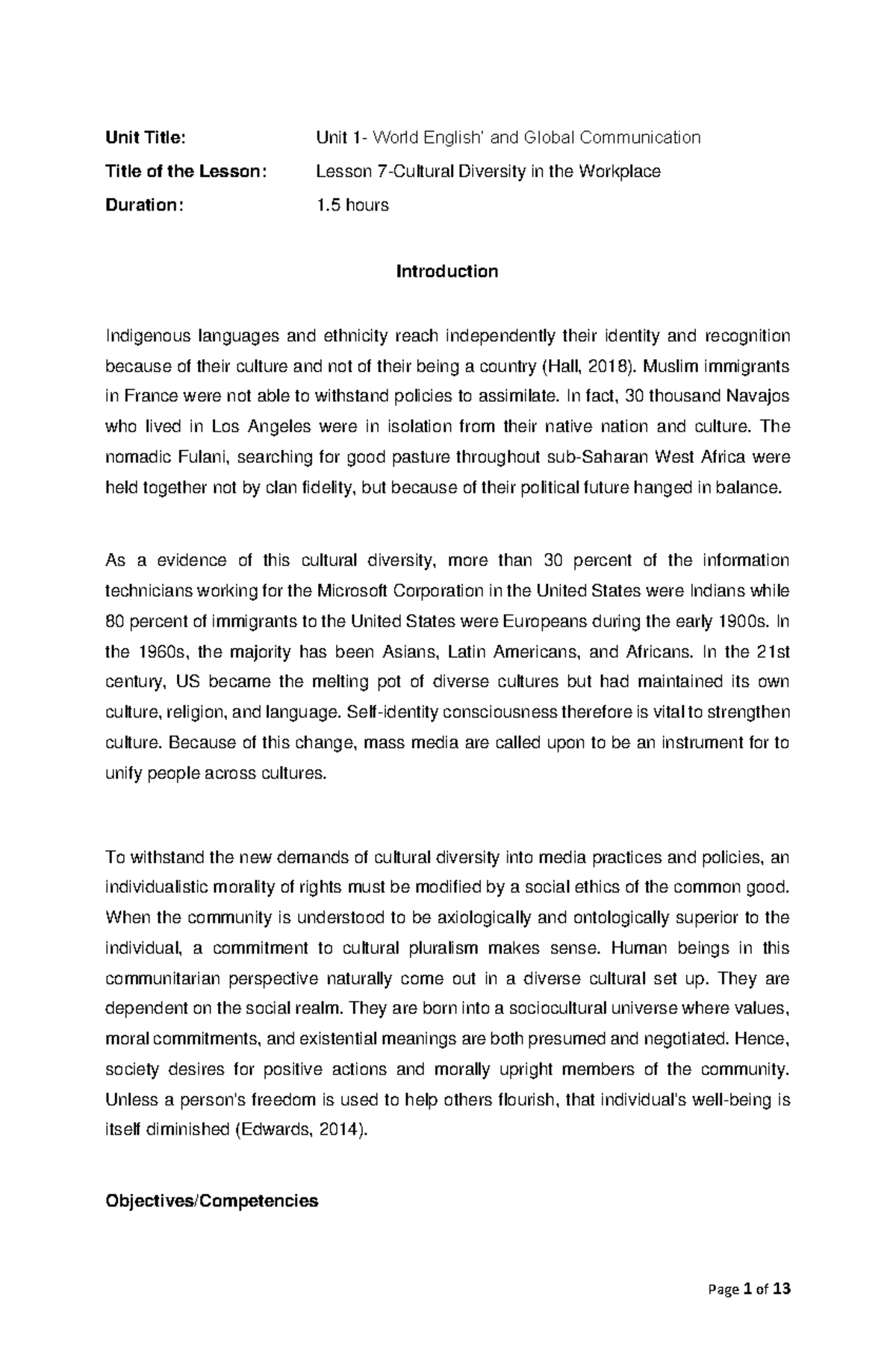 15 Unit-1-Lesson-7 - Purposive Communication Lecture - Unit Title: Unit ...