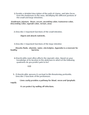 Organismal Biology (BIOL 112) Botany Questions and Answers - Exam 1 ...