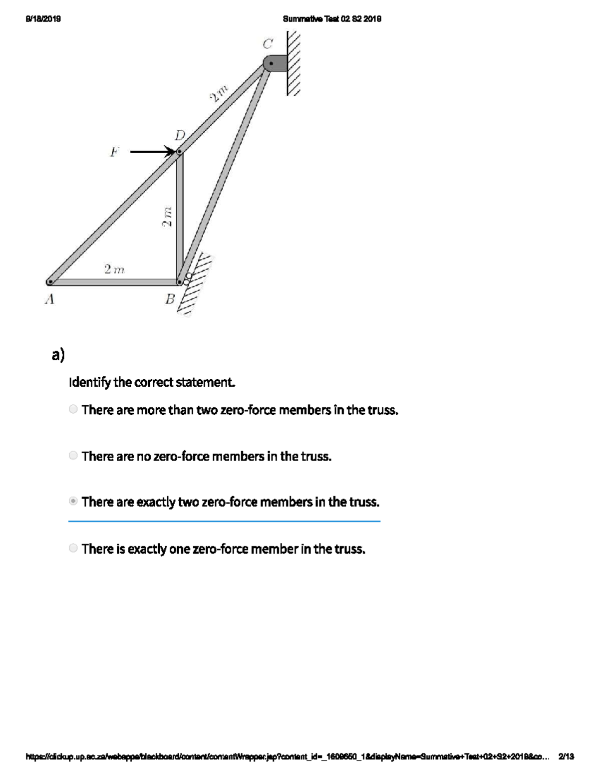 Summative test 2 2019 - SWK122 - Studocu