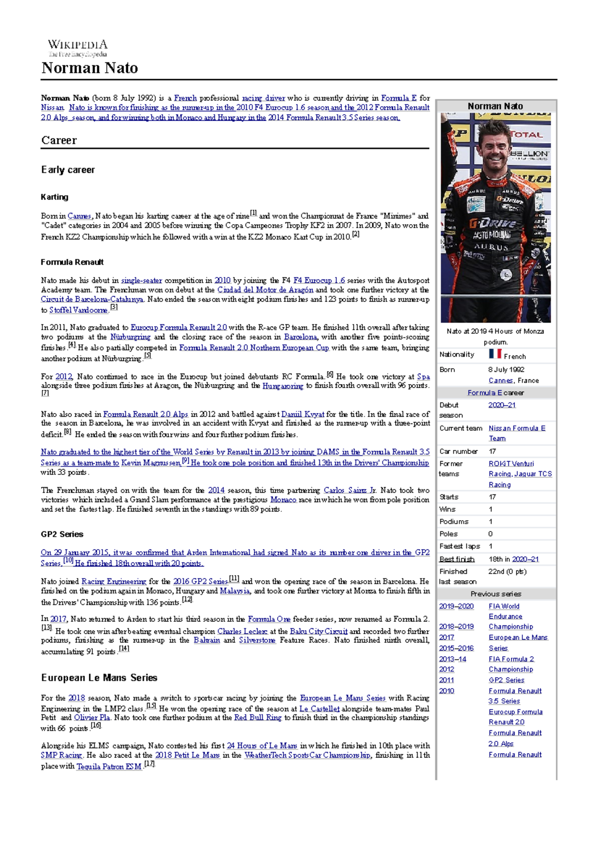 Norman Nato - Norman Nato Norman Nato (born 8 July 1992) is a French ...