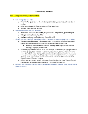 OB care plan - OB care plan - Nursing Process for Labor and Delivery ...
