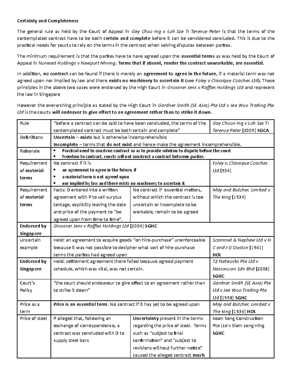 3. Certainty and Completeness - Certainty and Completeness The general ...