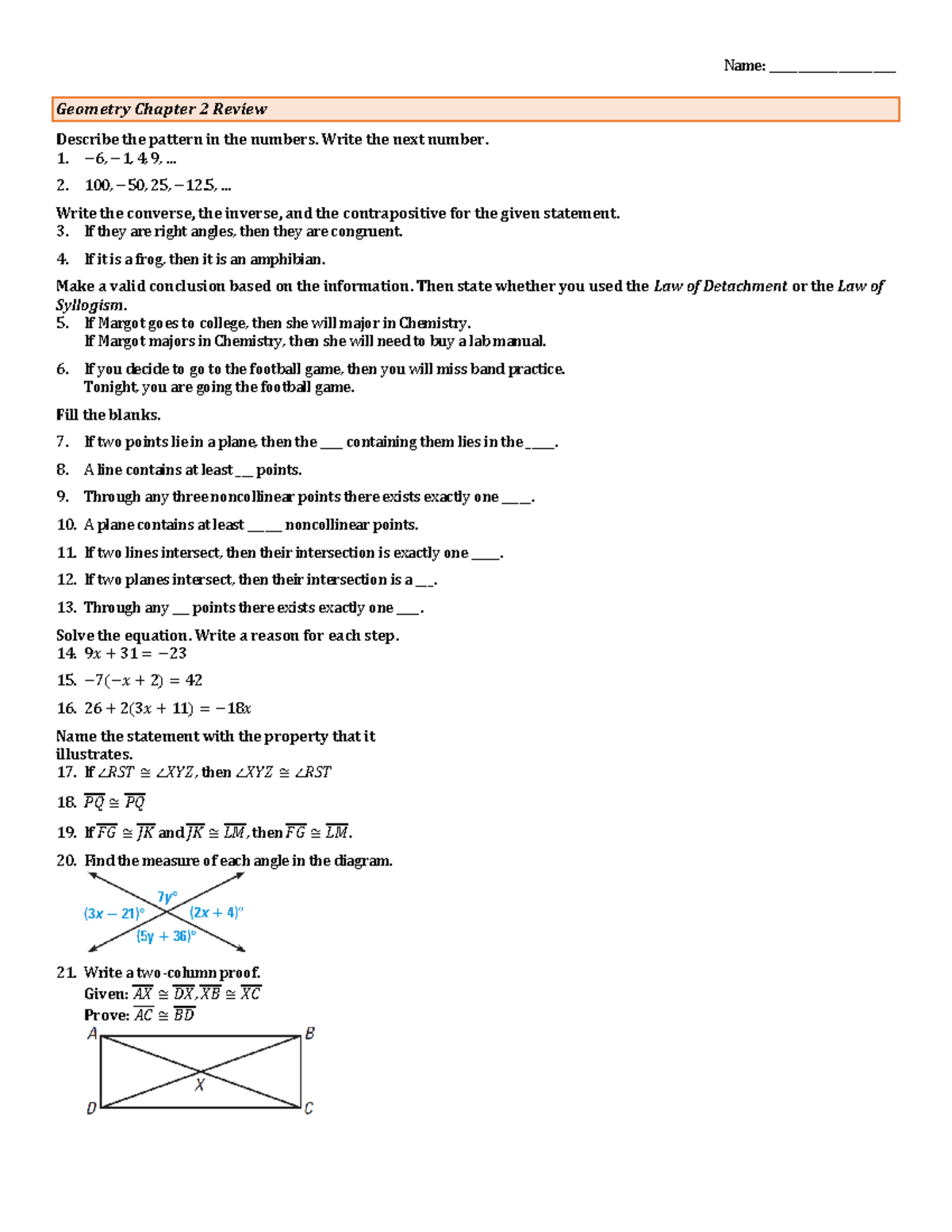 Geometry 02 - XXXXXXXXXXXXXXXXXXXXXXXxxxx - Name ...