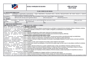 Planificacion Microcurricular con formato ERCA - UNIVERSIDAD CENTRAL DEL ECUADOR FACULTAD DE ...