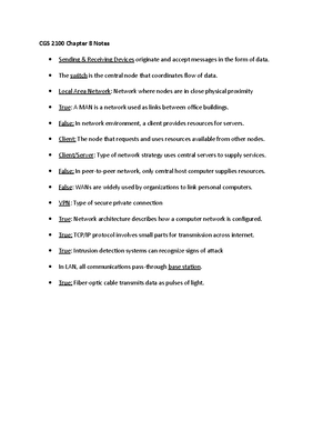 CGS 2100 Exam Chapter 2 - Professor Adria Peaden - CGS 2100 Exam ...