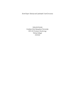 8-3 Short Paper: What My Research Taught Me - Short Paper: What My ...