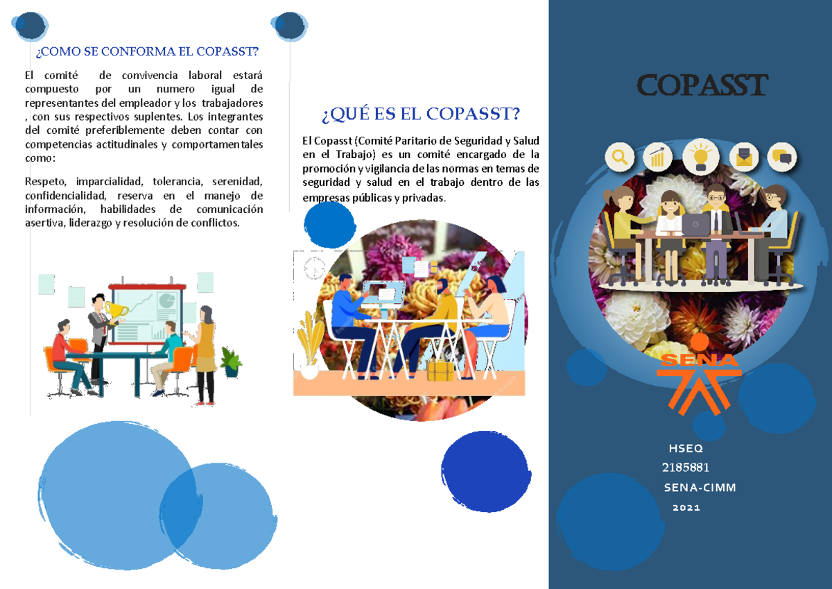 Folleto DEL Copasst-convertido - ¿COMO SE CONFORMA EL COPASST? El ...