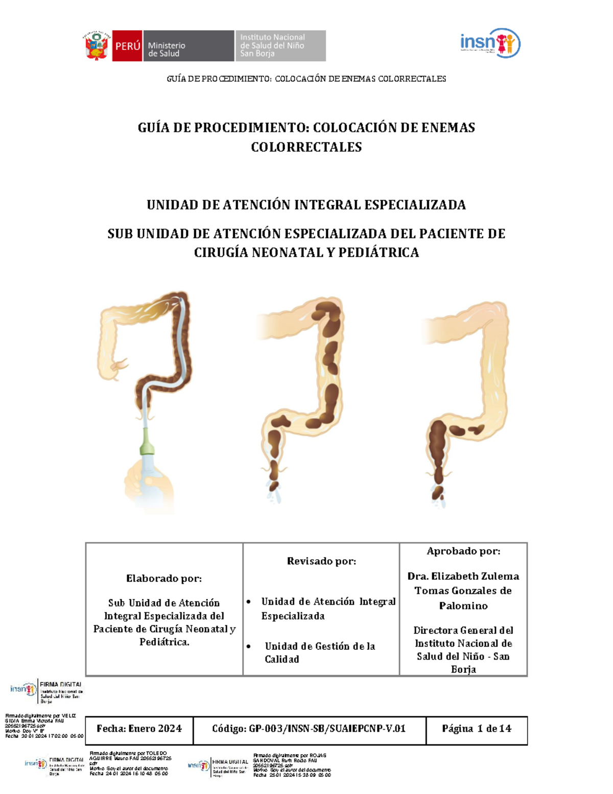 GUIA DE Procedimientos Colocacion DE Enemas Colorrectales - GUÍA DE ...