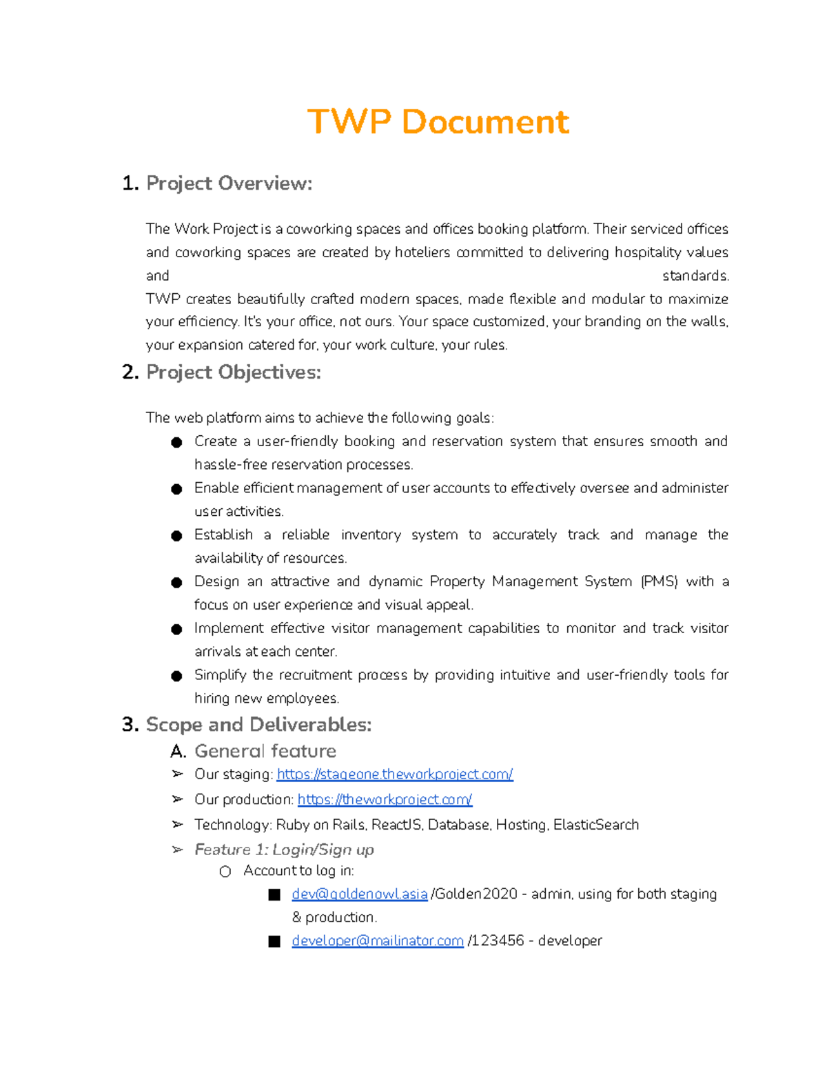 TWP Document - Note - logic - TWP Document 1. Project Overview: The ...