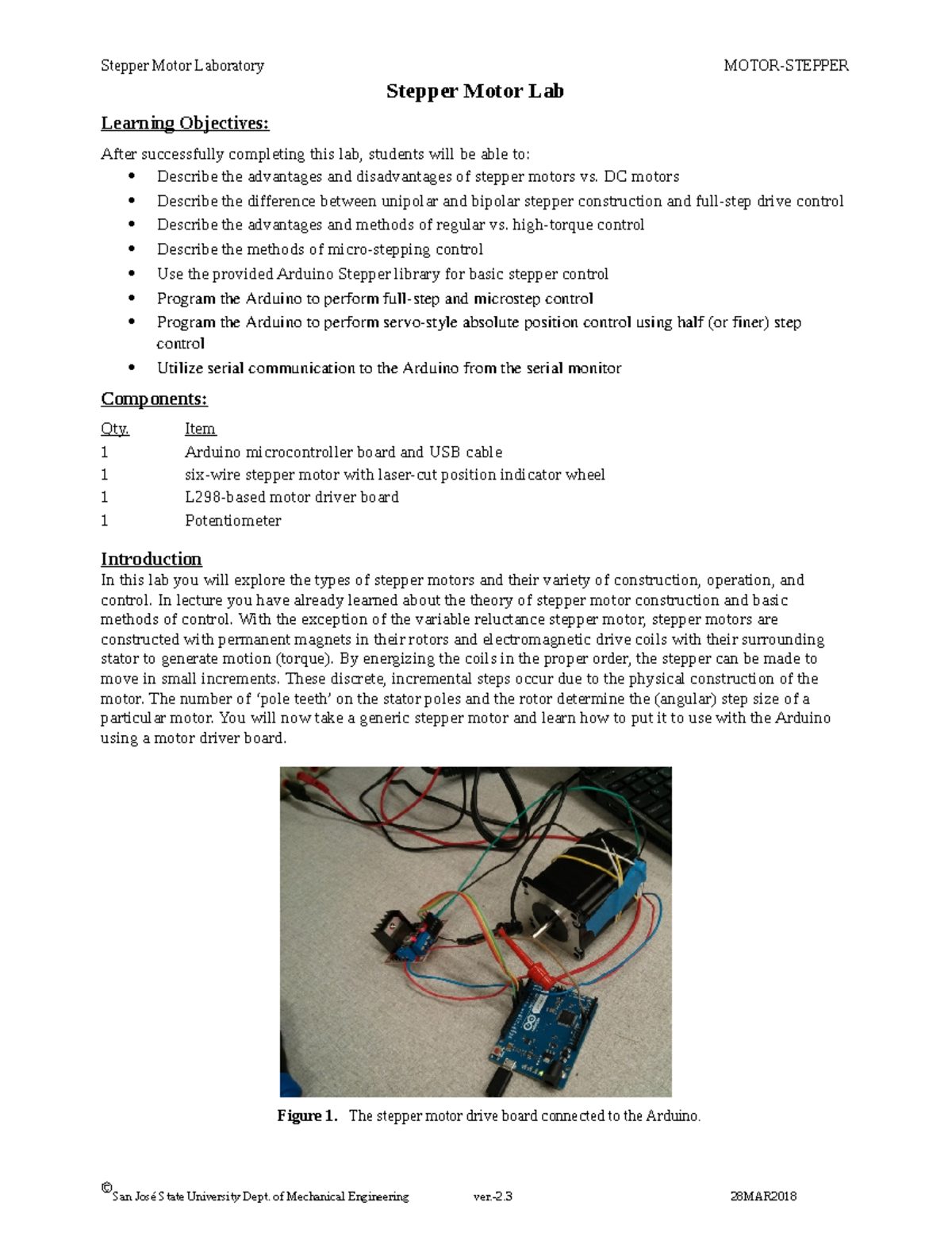 Stepper Motor Arduino - It is an assignment for English - Stepper Motor ...