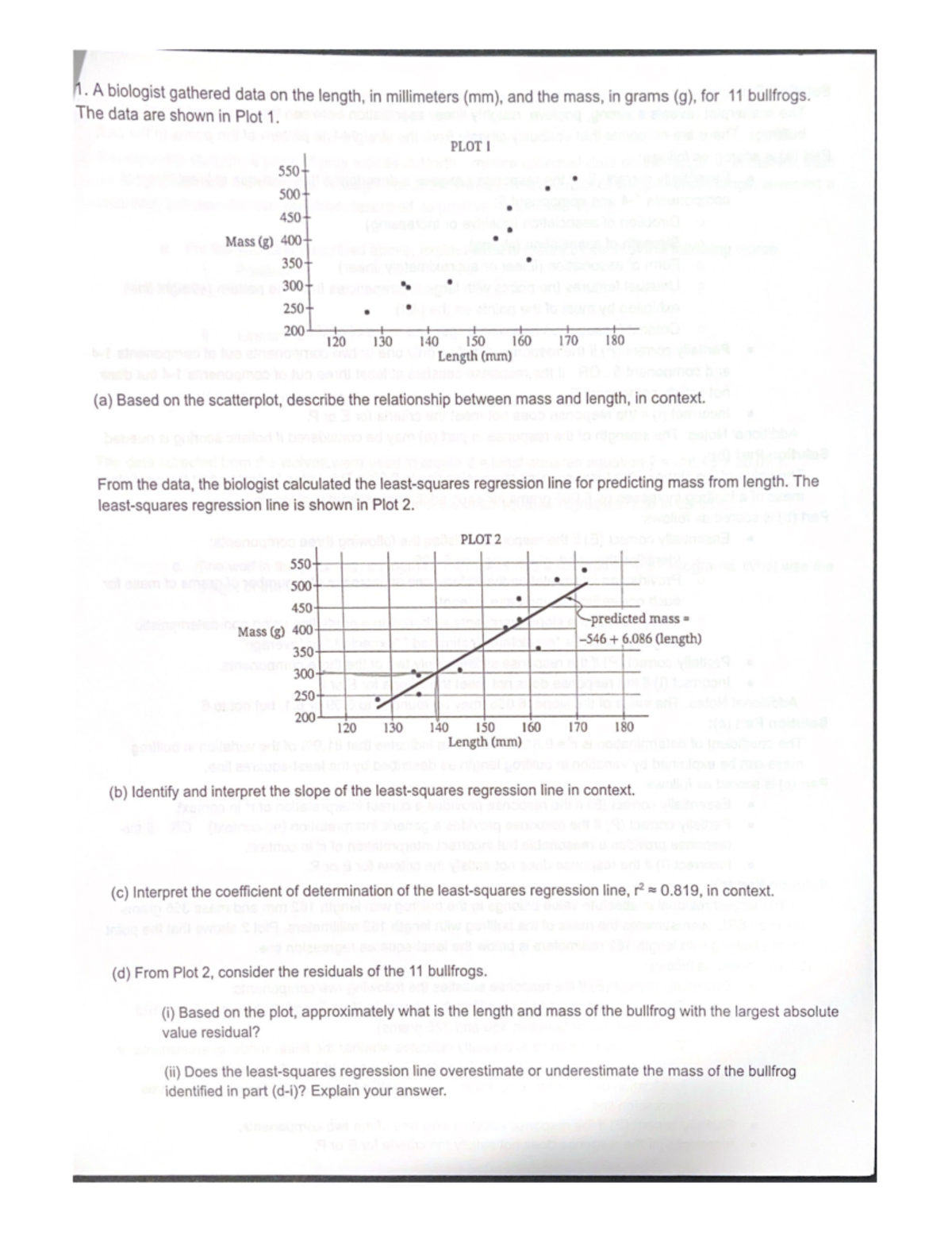 Linear Regression - Studocu