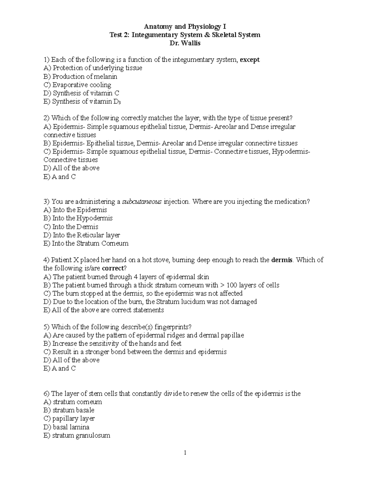 API Test 2 - This is very helpful - Anatomy and Physiology I Test 2 ...