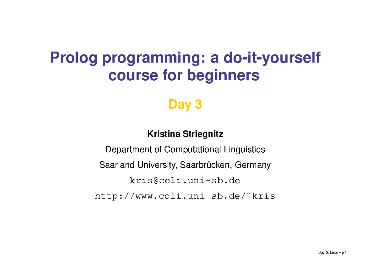 maths for natural - Prolog programming: a do-it-yourself course for ...