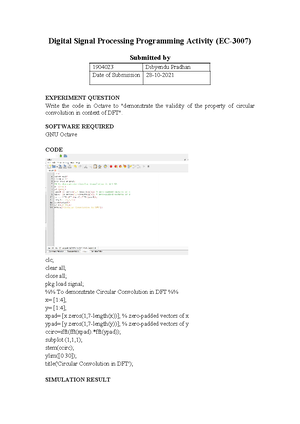 Mrate - Digital Signal Processing - MULTIRATE SIGNAL PROCESSING 1 ...