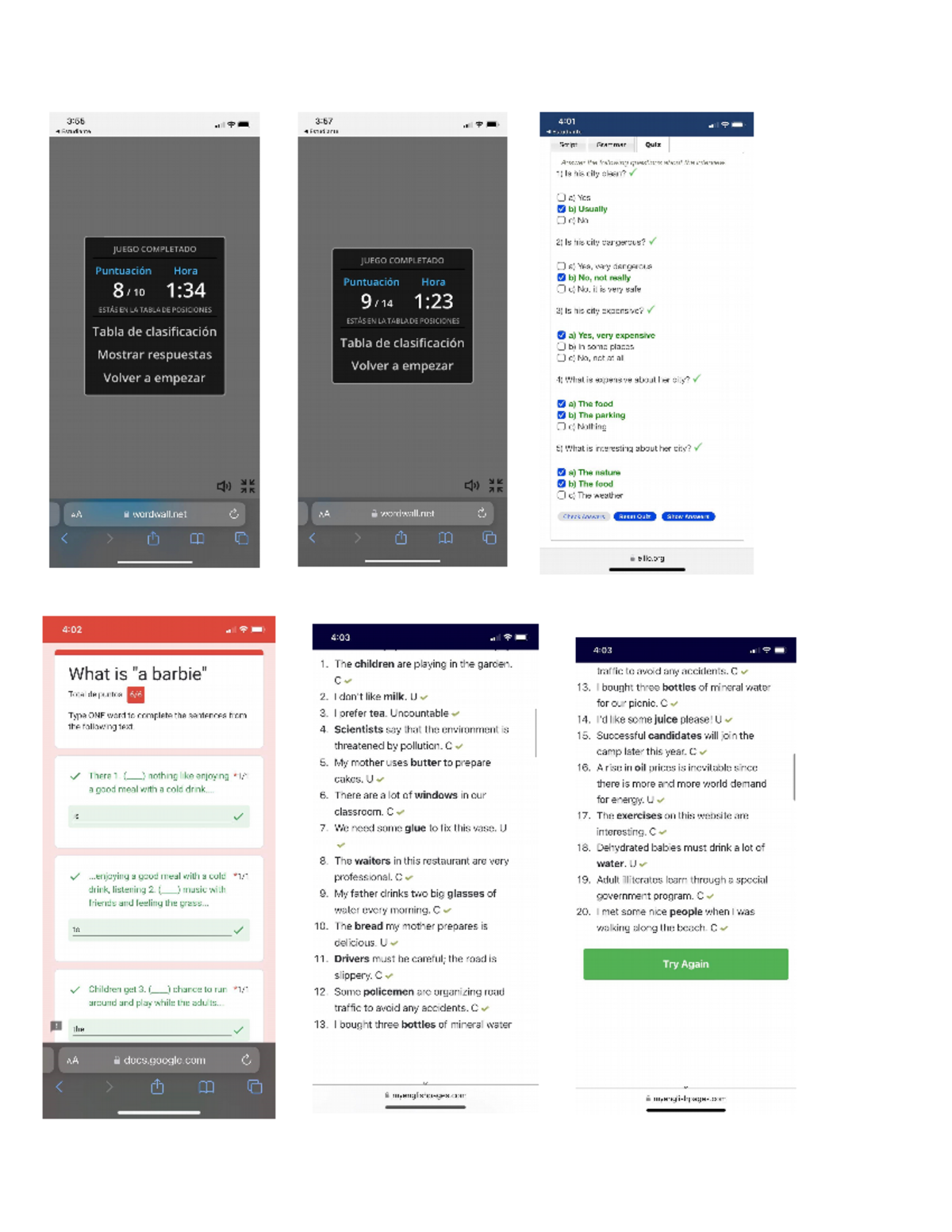 Workshop 8 - ingles - Inglés - Studocu