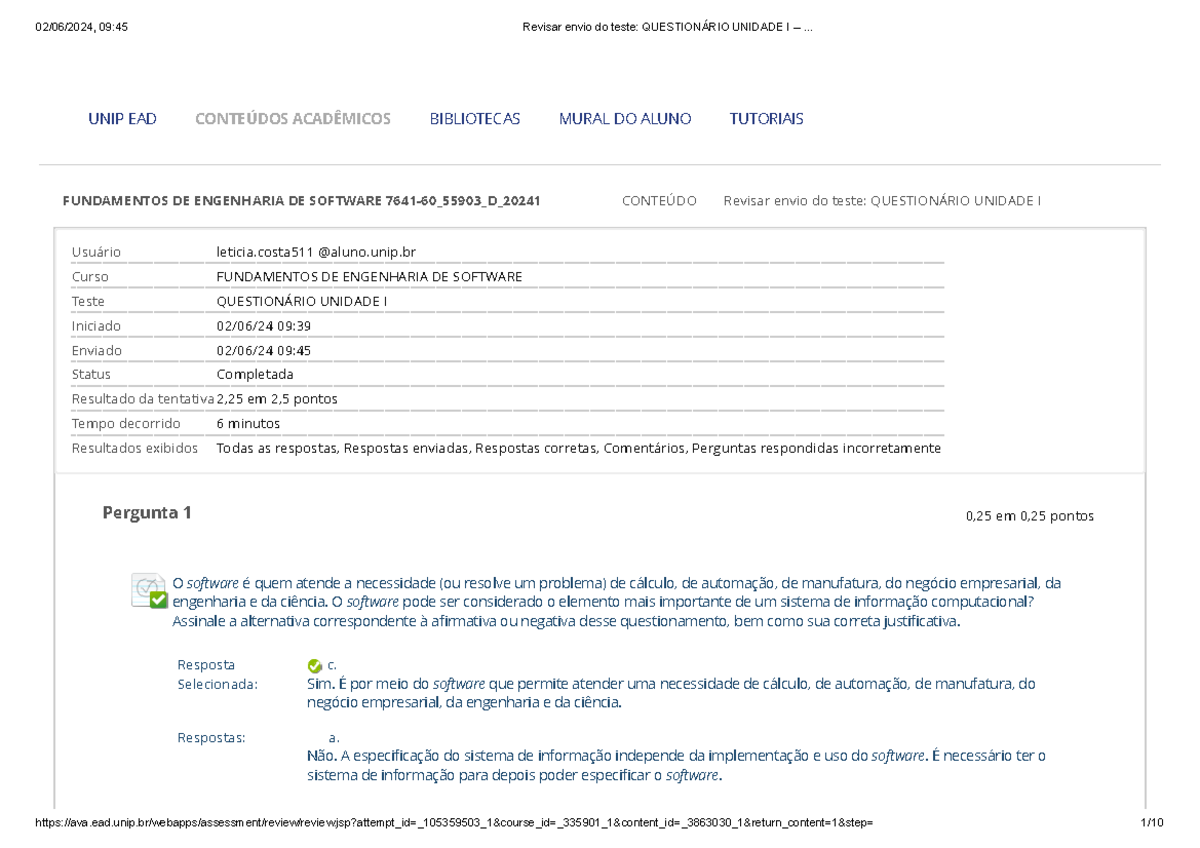 1 Fundamentos DE Engenharia DE Software - FUNDAMENTOS DE ENGENHARIA DE ...
