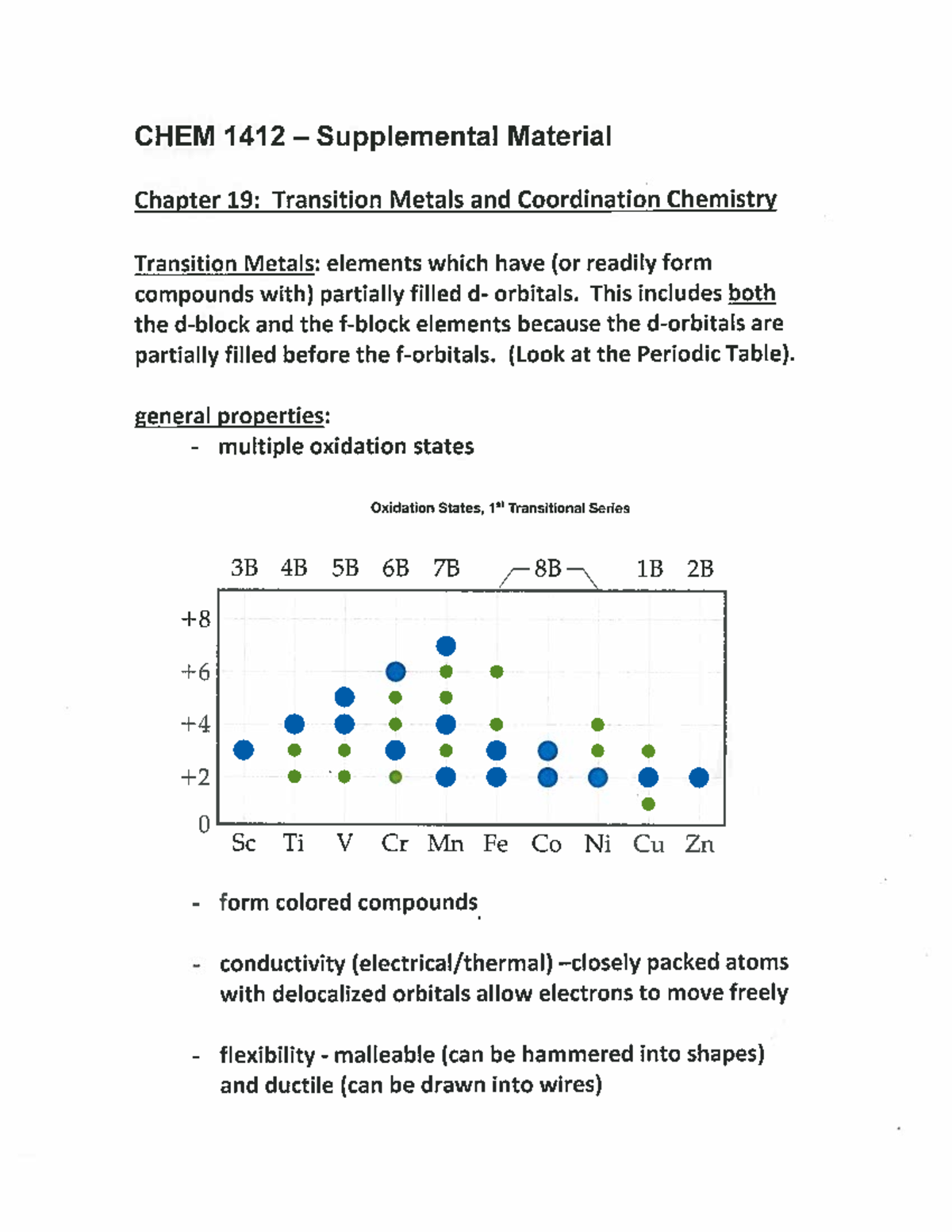 CHEM 1412 online - Ch. 19 A,B - CHEM 1412 - Studocu
