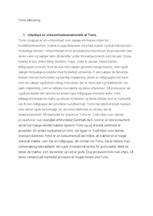 SWOT-opstilling - en swot analyse omring carlsberg - Marketing SWOT ...