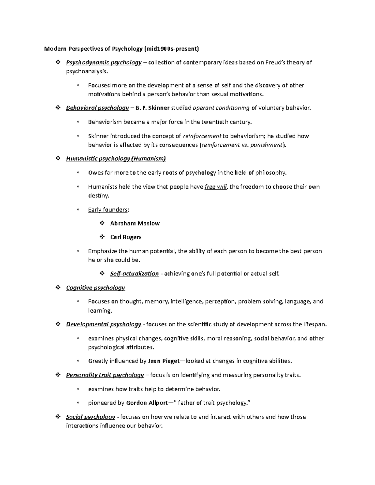Modern Perspectives Of Psychology Focused More On The Development Of modern-perspectives-of-psychology-focused-more-on-the-development-of