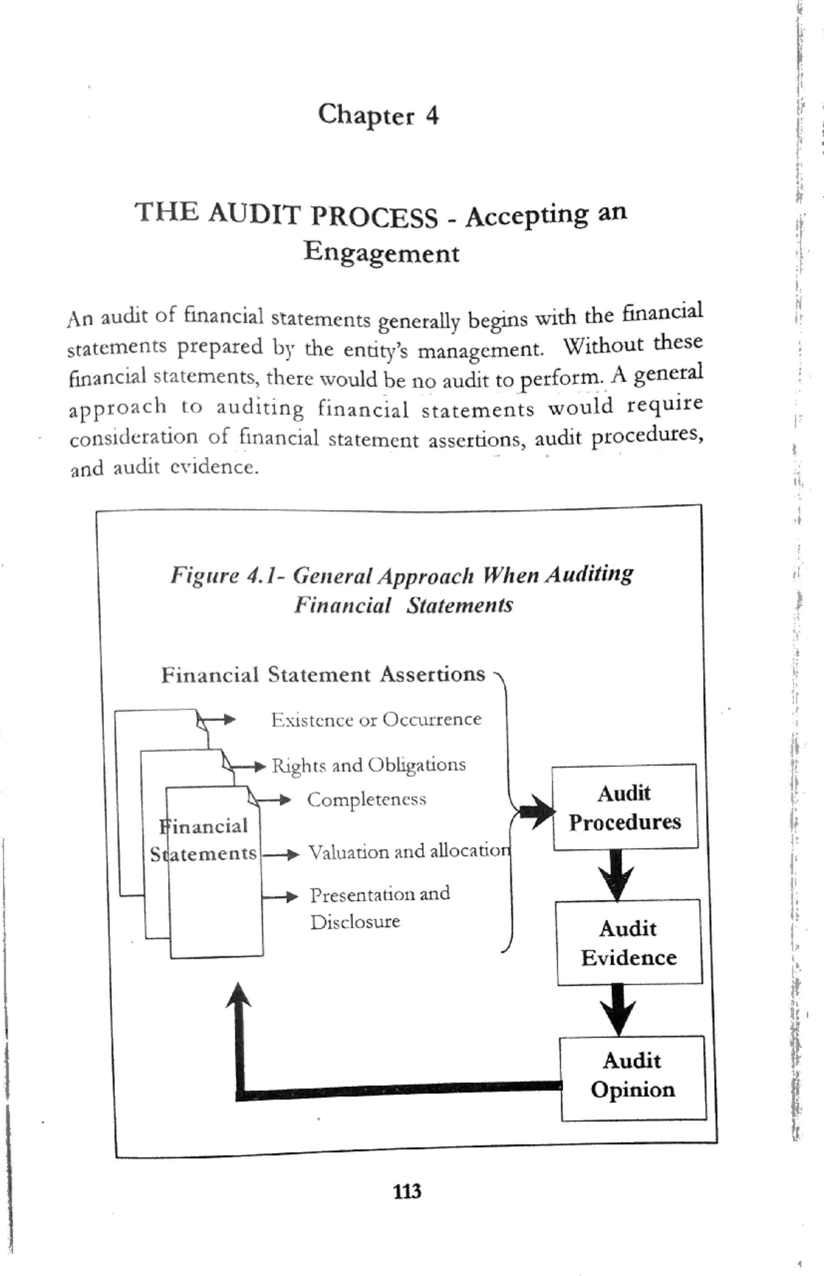 Chapter 4 - THE Audit Process - Accepting an Engagement - Accountancy ...