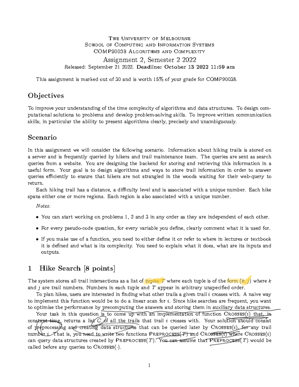 A2 - assignment 2 - The University of Melbourne School of Computing and Information Systems ...