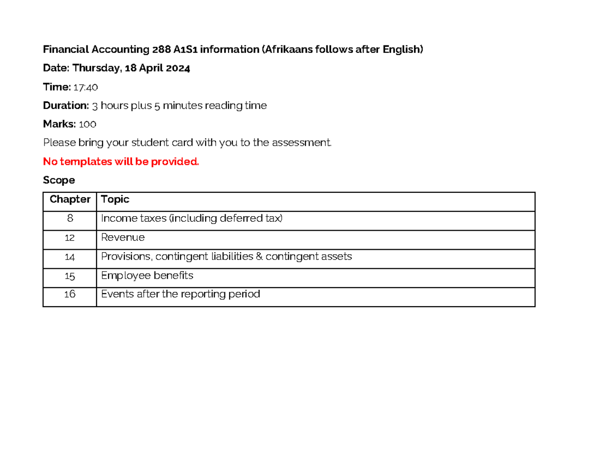 2024 A1S1 information Fin Acc 288 - 2024 A1S1 inligting Finrek 288 ...