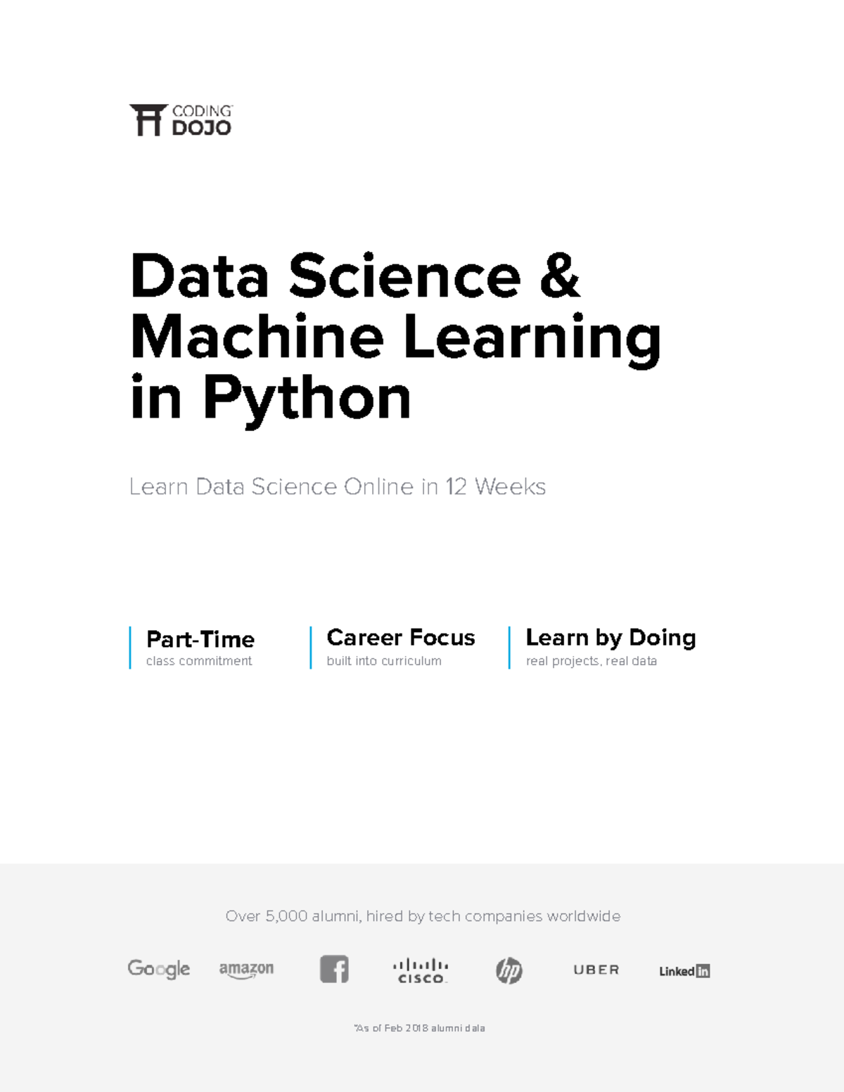 Coding Dojo PH Course Packet - Data Science & Machine Learning in Python Learn Data Science ...