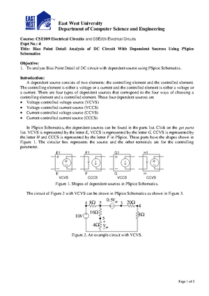 Introduction to Circuit Elements and Variables - Electrical Circuit ...