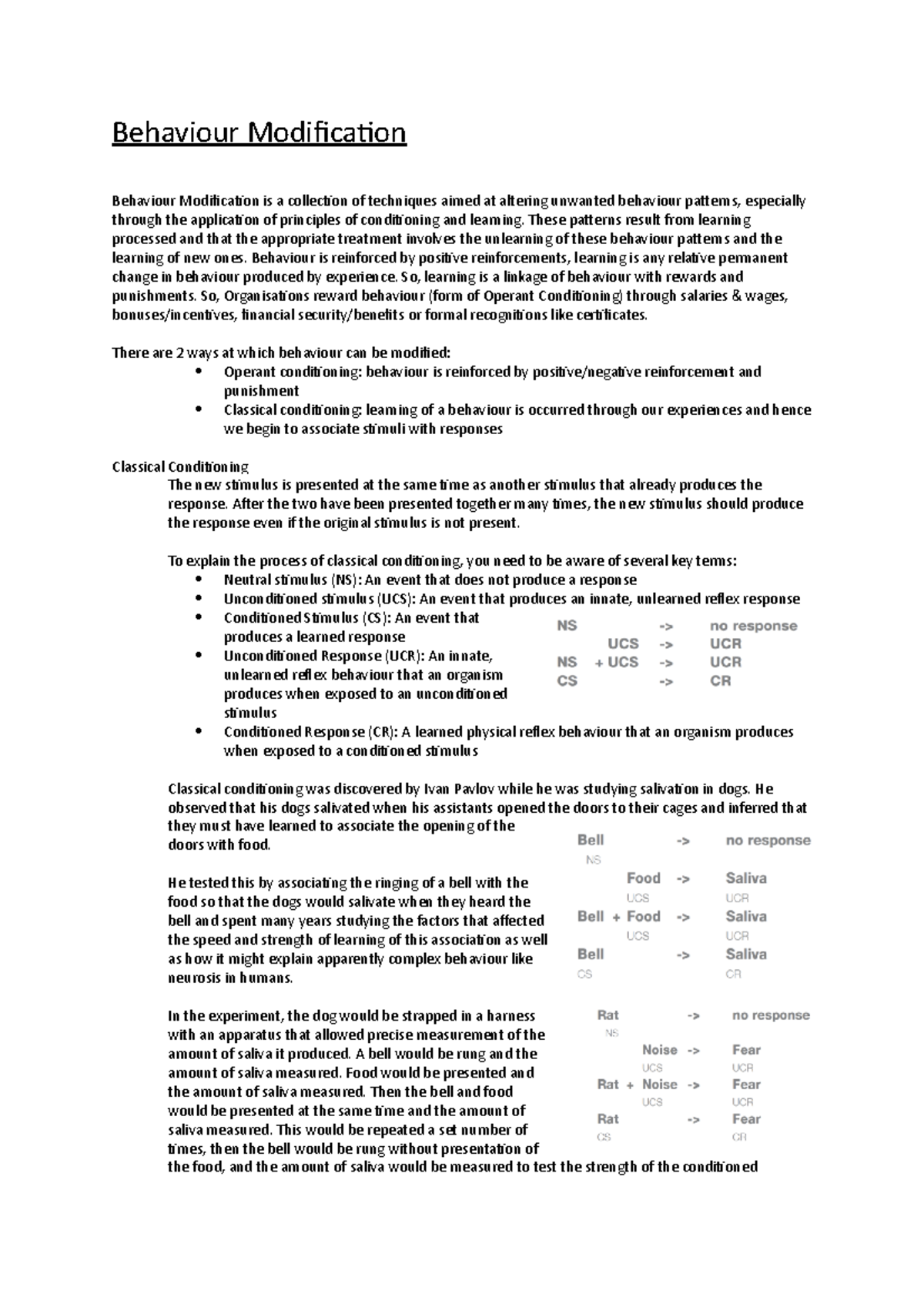 8 - Behaviour Modification - Behaviour Modification Behaviour ...
