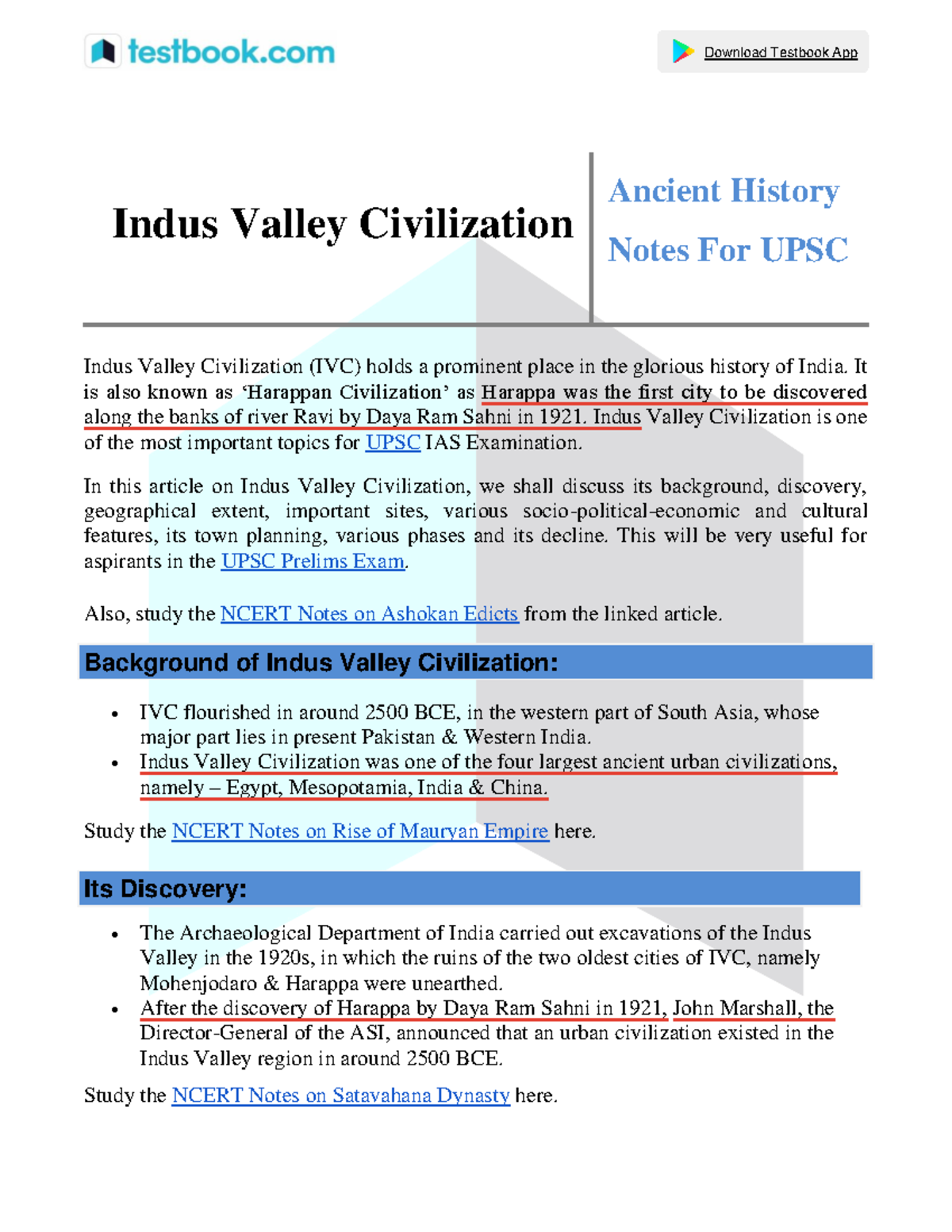 Indus valley civilization 0dfc01e1 - Indus Valley Civilization (IVC ...