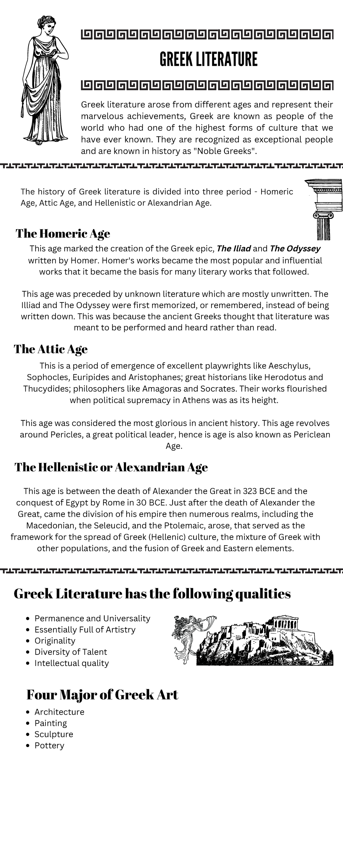 Greek Literature - This is a period of emergence of excellent ...