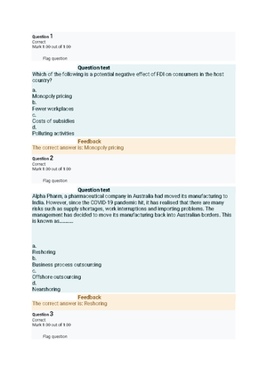 MNB3701 Assignment 1 - TABLE OF CONTENTS Page WHAT IS - Studocu