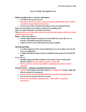 Metabolic Reactions Discretes - Biology 2C03 - Studocu