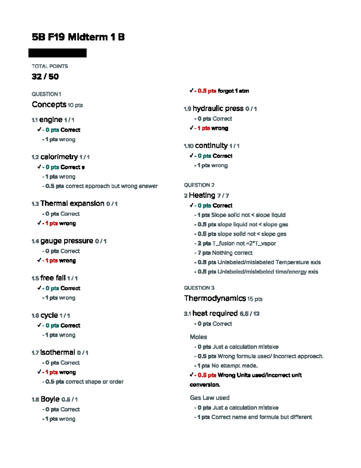 Physics 5B Niemann Fall2019 Midterm 1 - Physics 5B - Studocu
