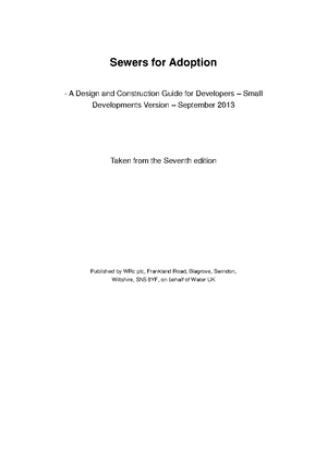 Code of practice for Building drainage F - BRITISH STANDARD BS 8301 ...