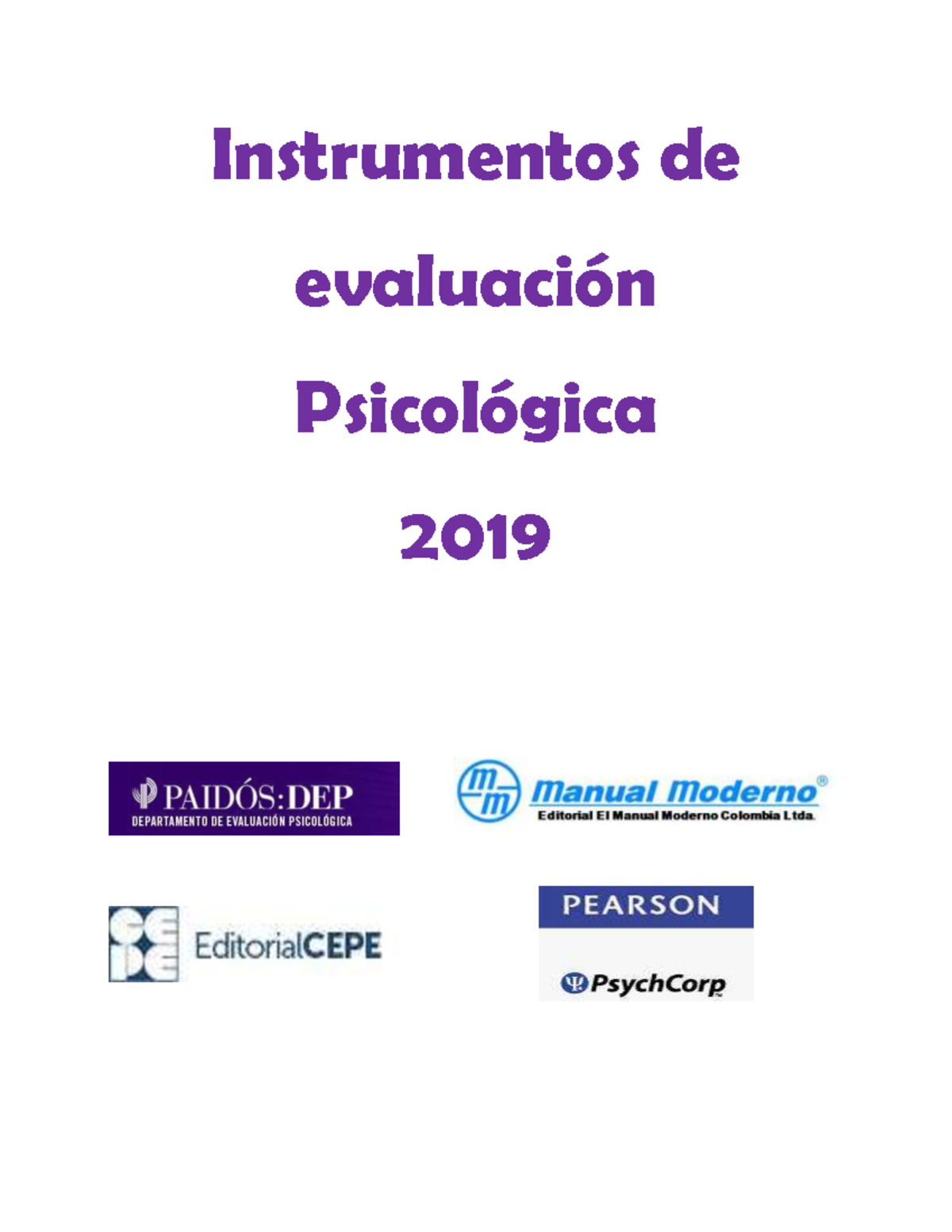 22 catalogo instrumentos de evaluacion - Instrumentos de evaluación ...