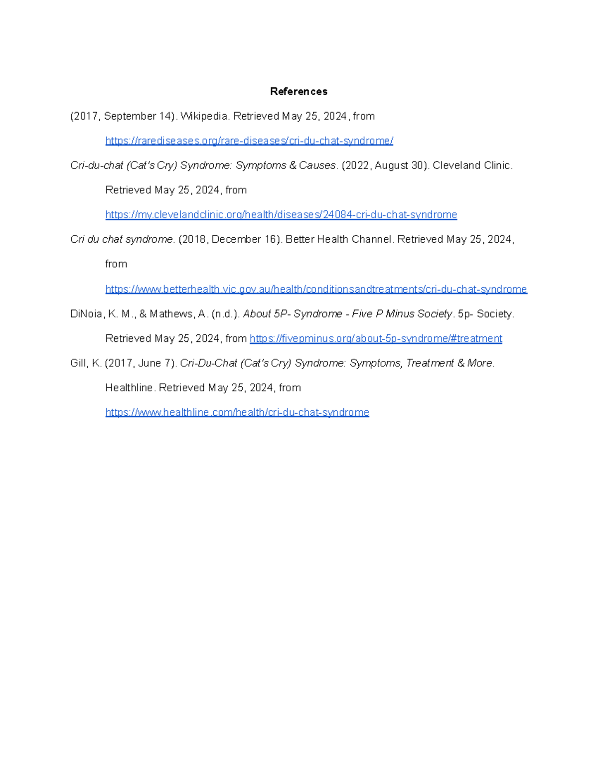 Sources - References (2017, September 14). Wikipedia. Retrieved May 25 ...