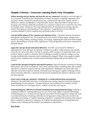 Chapter 13 Review - Dr. Budden - Chapter 13 Review Decision Making II ...