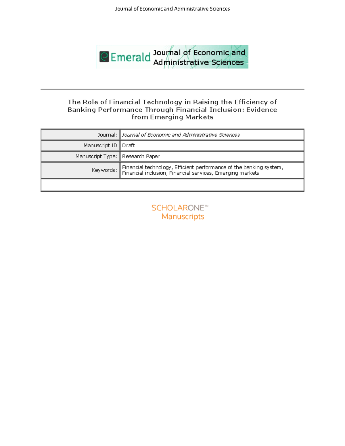 Draft Proof hi - fdffd - Economic and Administrative Sciences The Role ...