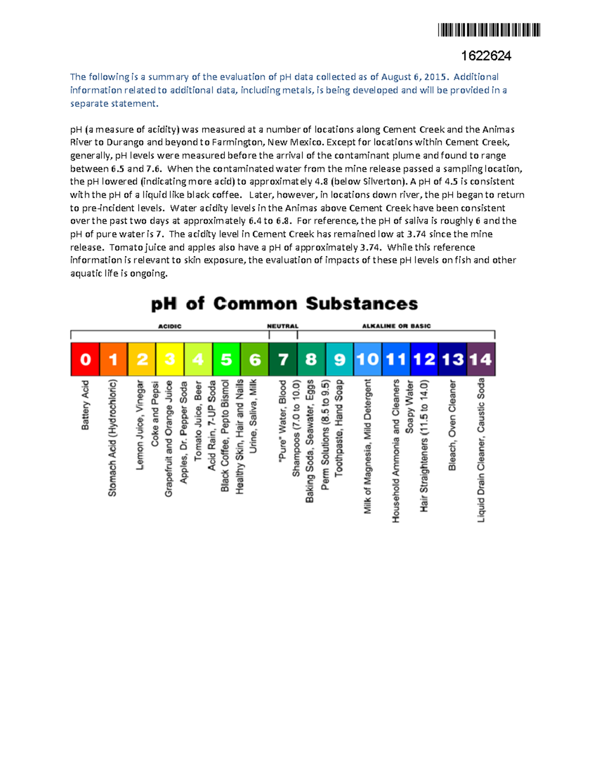 1622624 - Science is for all - The following is a summary of the ...