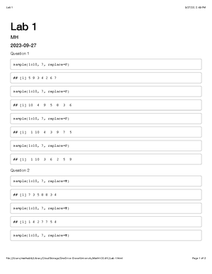 MATH 410 Lecture 6 Part 3 Fall 2020 - MATH 410 - Scientific Data Analysis I Lecture 6 Part 3 ...