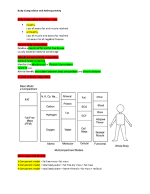 Lab 1 Basic Anthropometry - EXS Introduction to Sports Science ...
