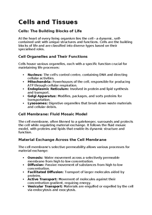 Practice Exam for unit 1 - Year 11 ATAR Human Biology Practice ...