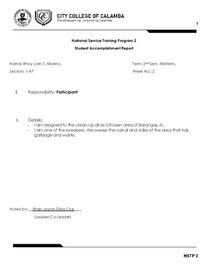 FS-1-Compendium - This is a sample compendium for field study ...