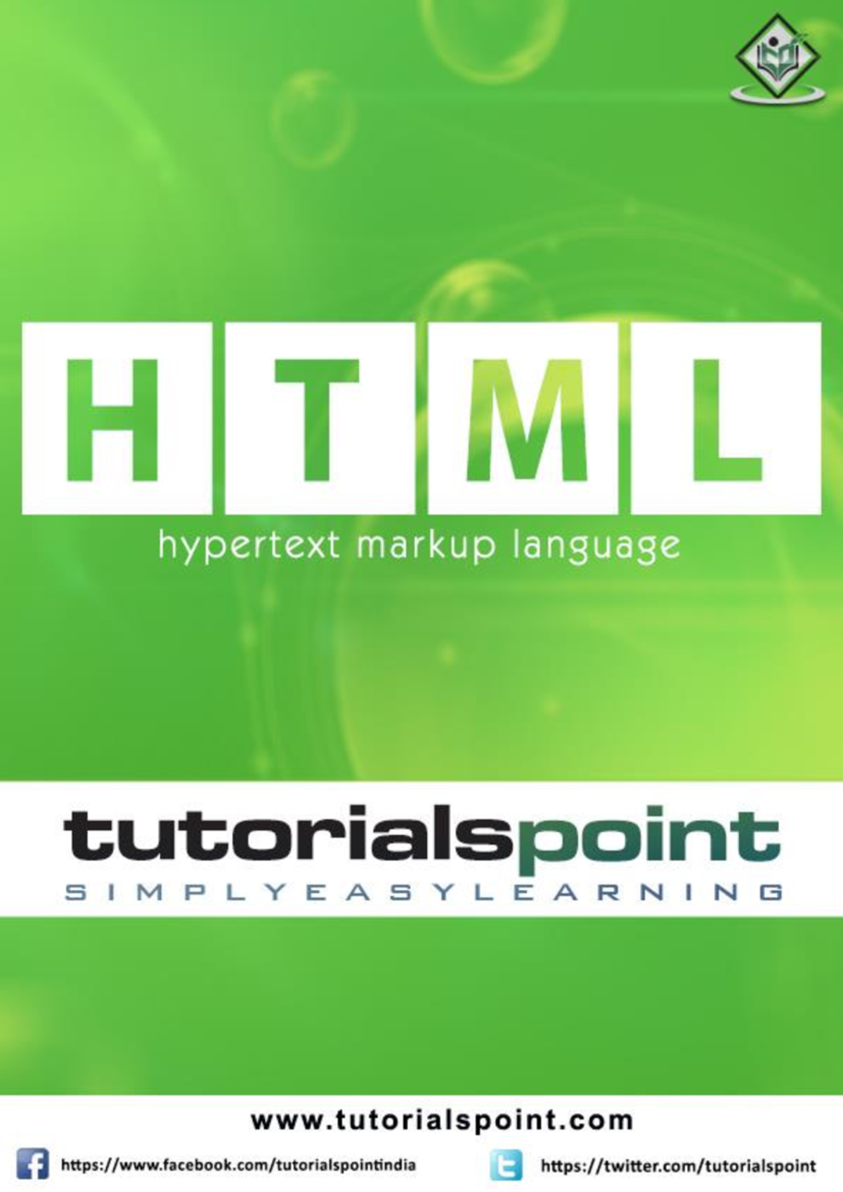 Html tutorial - i About the Tutorial HTML stands for Hyper Text Markup Language, which is the ...