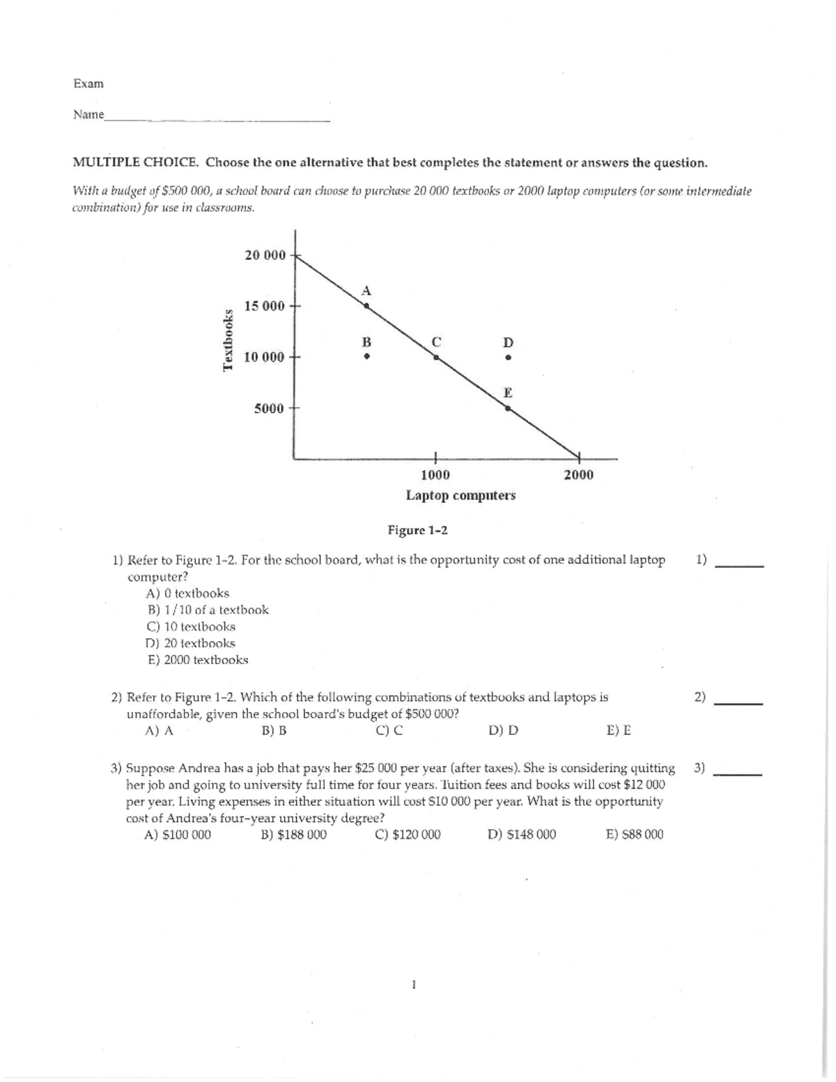 Final Exam - ECON 1101 - Studocu